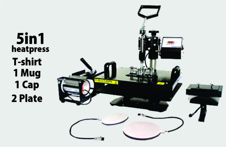 5 IN 1 HEAT TRANSFER MACHINE - INKTEK PRINTCARE NIG LTD