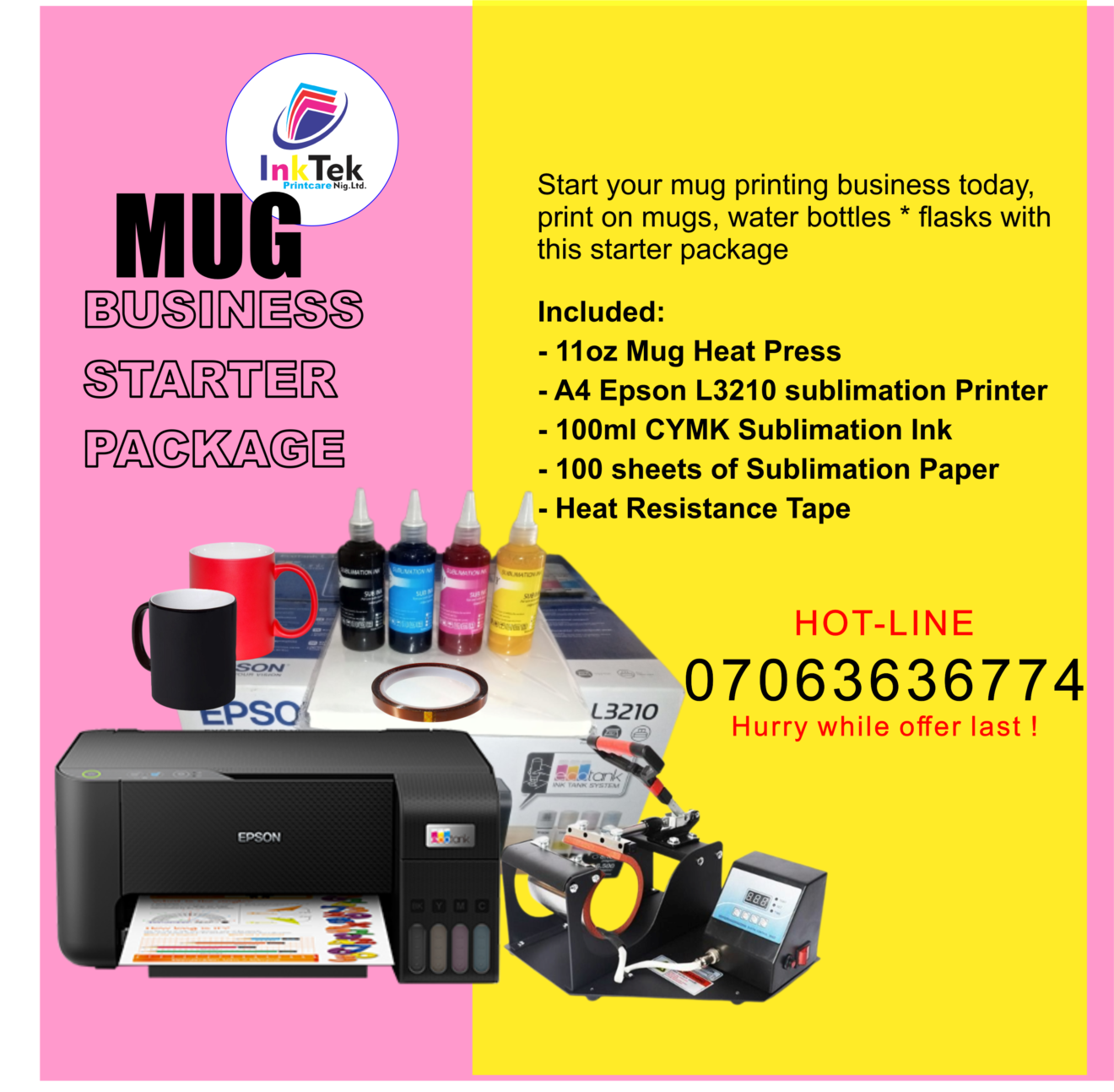 What Is Sublimation Ink - INKTEK PRINTCARE NIG LTD